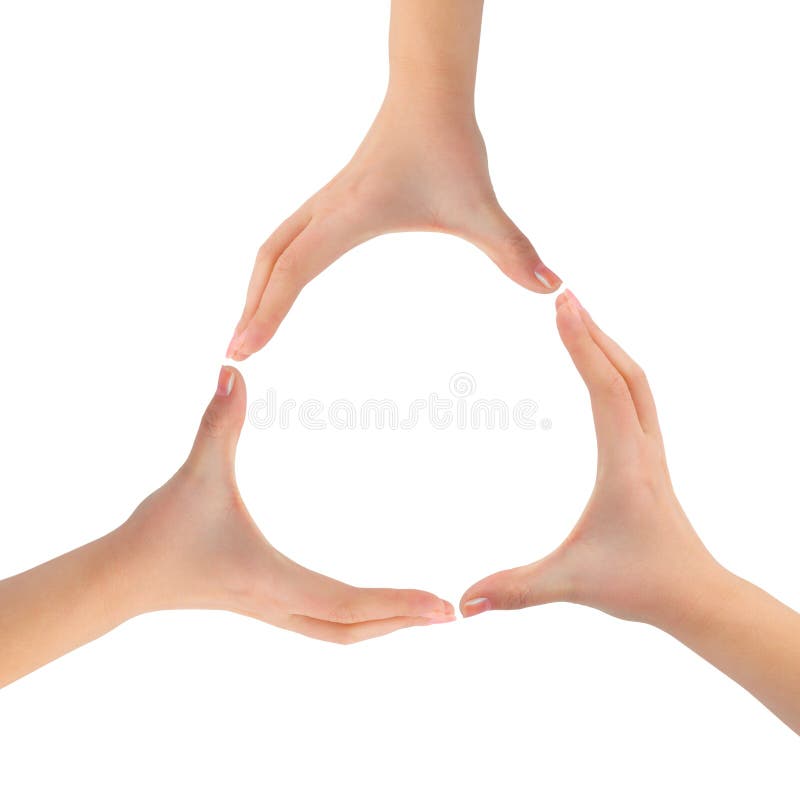 Circle made of hands stock photo. Image of hand, assistance - 19524344