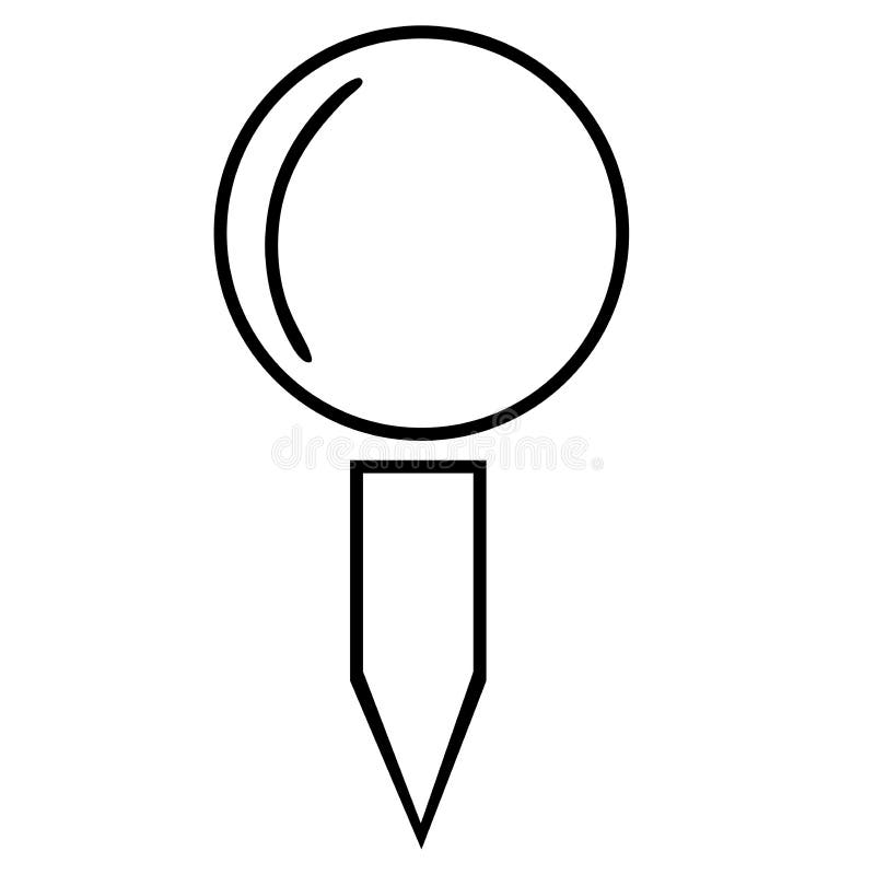 Map Icon As Location Illustration and Vector Editable Stock Vector ...