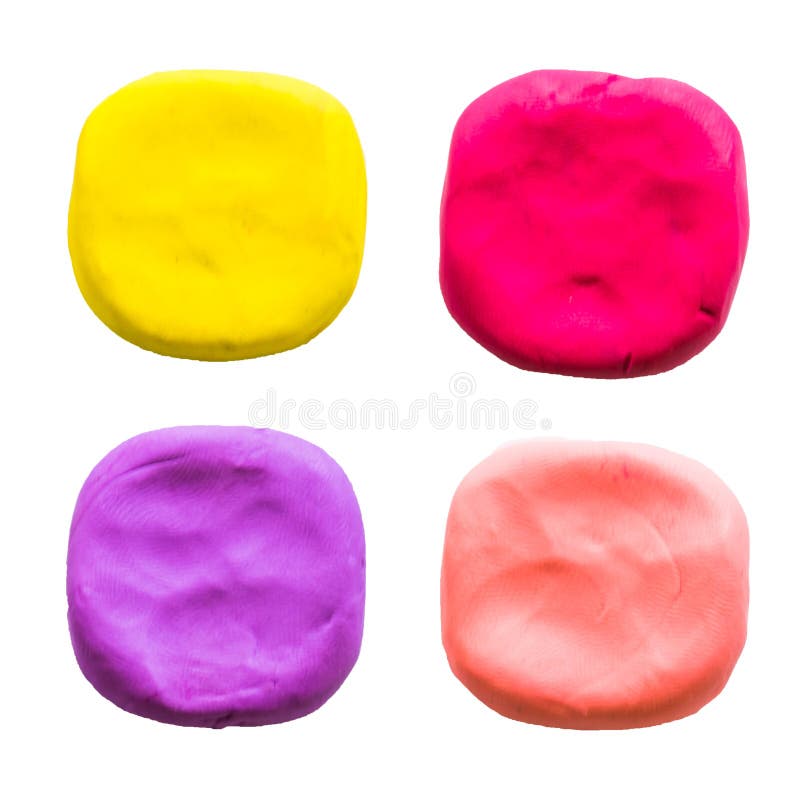 Circle Modelling Clay Different Colors Stock Photos - Free & Royalty ...