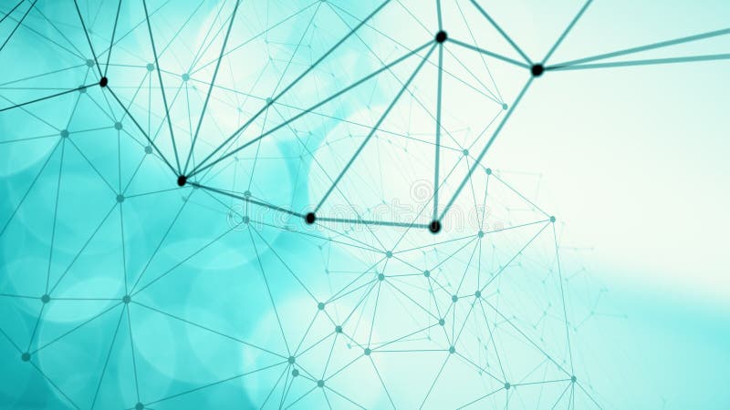 Random Dots Digital Data Science Background Stock Illustration ...