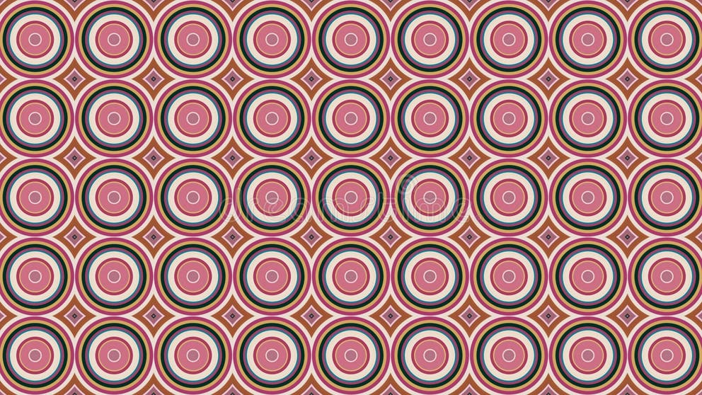 Circle Motif, Circle Pattern, Circle Lines, Wall Wallpaper Stock ...