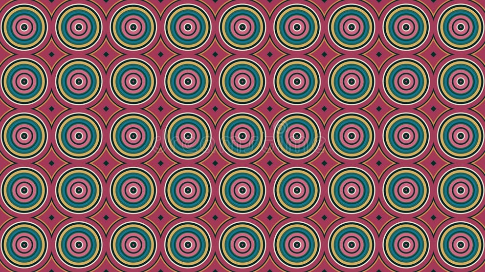 Circle Motif, Circle Pattern, Circle Lines, Wall Wallpaper Stock ...