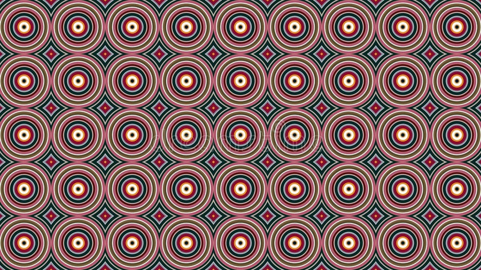 Circle Motif, Circle Pattern, Symmetrical, Circle Lines Stock ...