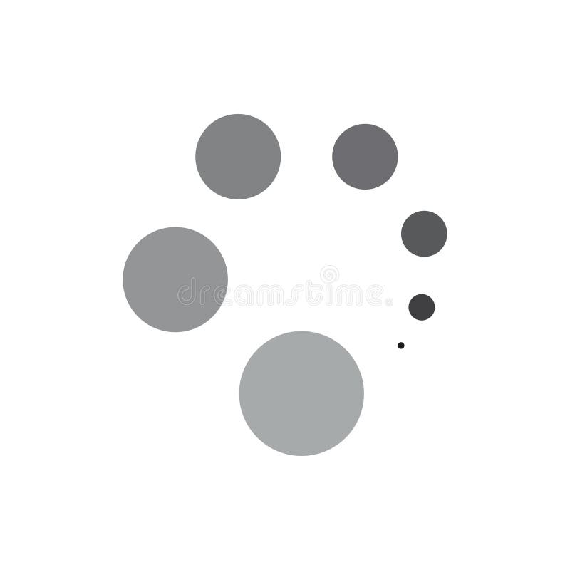 Circle Motion Round Objects Logo Vector Stock Vector - Illustration of ...