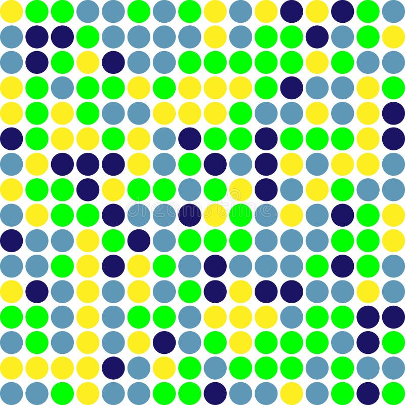 Circle Multiple Colors Pattern Vector Background Stock Vector ...