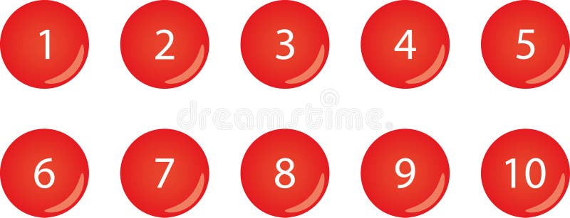 Circle Numbers Stock Illustrations – 14,706 Circle Numbers Stock ...