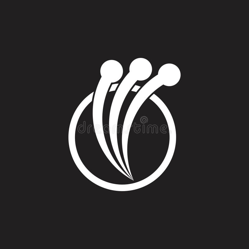 Circle Object Motion Fly Fast Abstract Logo Vector Stock Vector ...