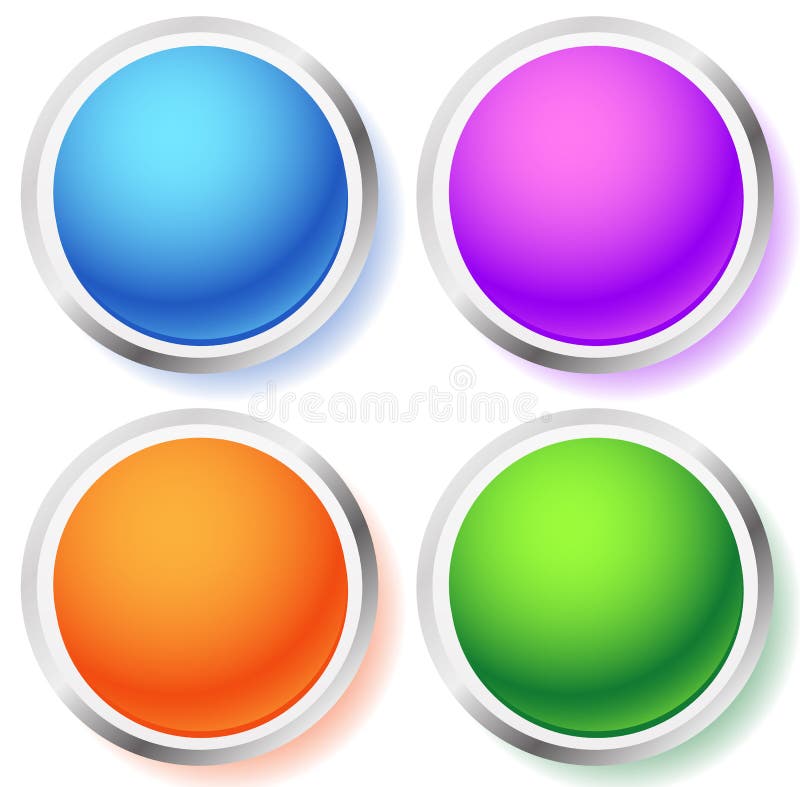 Circle, orb icons stock vector. Illustration of shadow - 145011334
