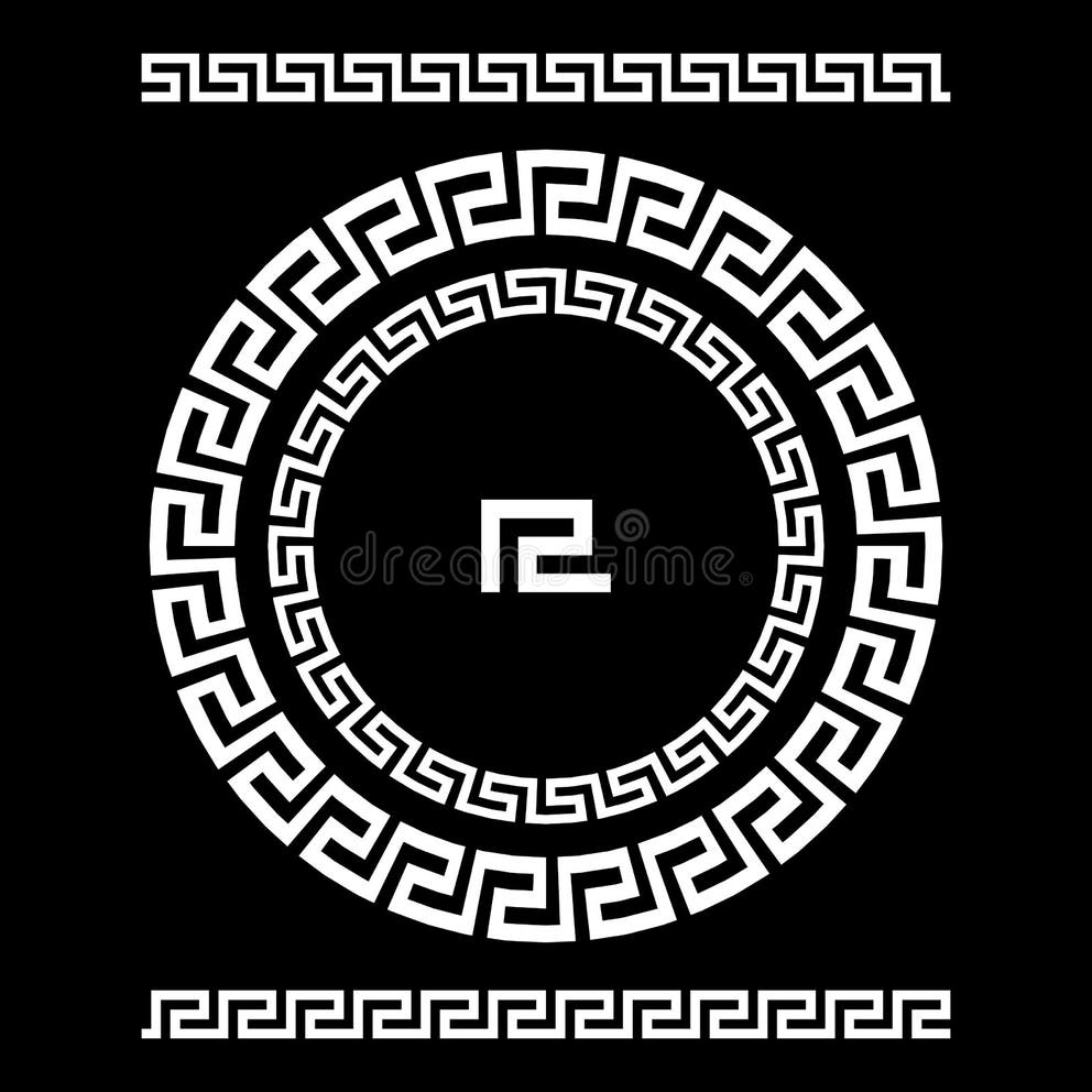 Frame Ancient Greek Meander Pattern Stock Illustrations – 2,907 Frame ...