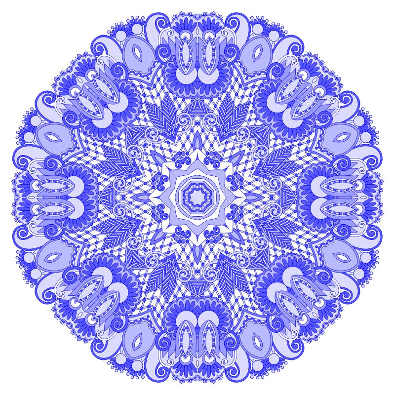 Circle ornament stock vector. Illustration of design - 44945355