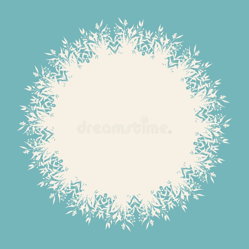 Circle ornament. stock vector. Illustration of calligraphy - 47985750