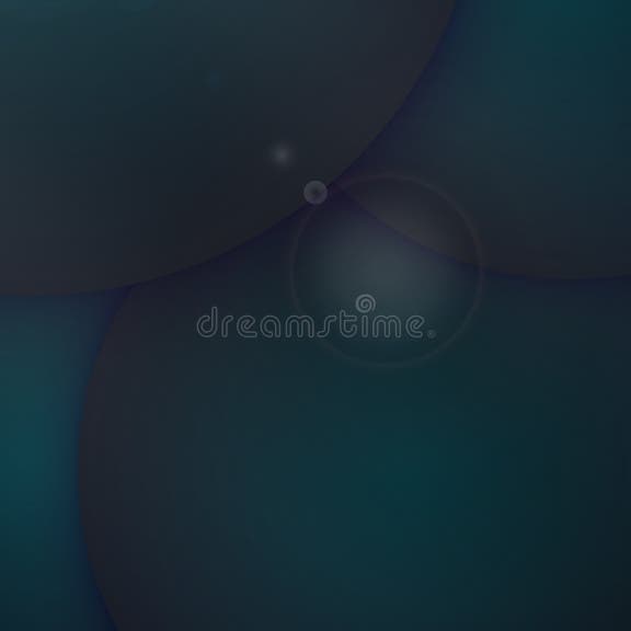 Circle Overlapping with Light Flare. Stock Vector - Illustration of ...