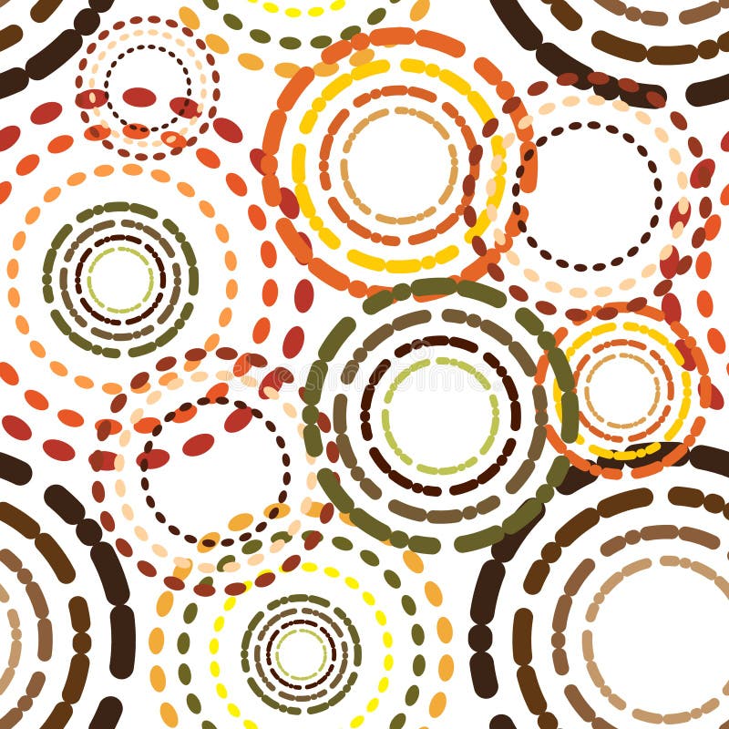 Set of Geometric Seamless Patterns. Vector Illustration. Stock Vector ...