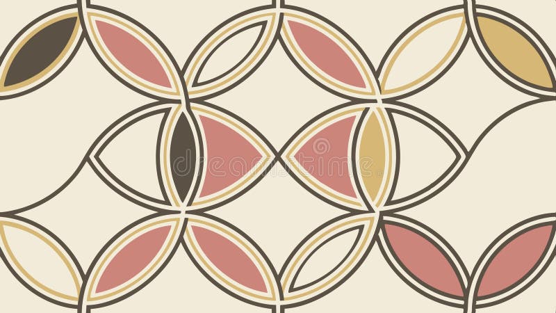 Circle Pattern Design: Geometric, Texture, Abstract, Modern Vector ...