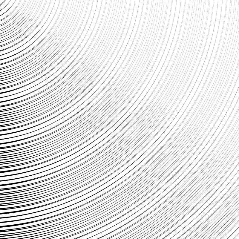 Circle Pattern with Dynamic, Irregular Lines. Geometric Circular Stock ...