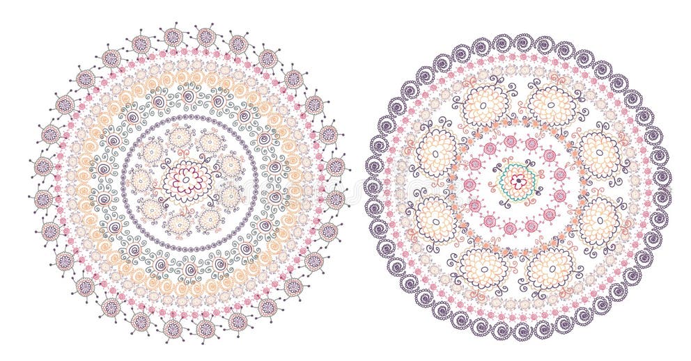 Circle pattern east design stock vector. Illustration of line - 30575472