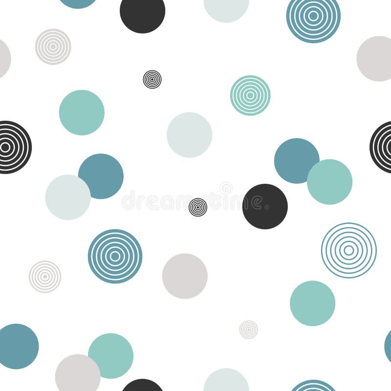 Circle Pattern. Modern Stylish Texture Stock Vector - Illustration of circle, decorative: 92916015