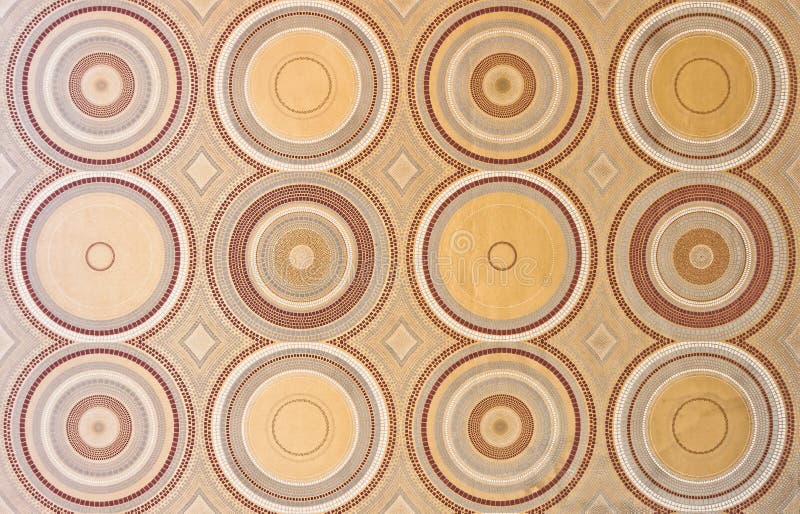 Circle pattern wallpaper stock illustration. Illustration of circle ...