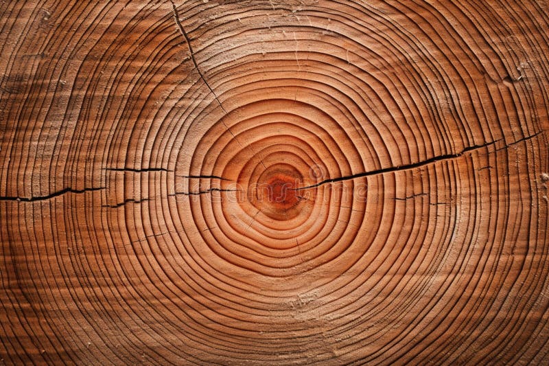 Circle Patterns Unveil the Annual Growth Rings of a Cut Tree Stock ...