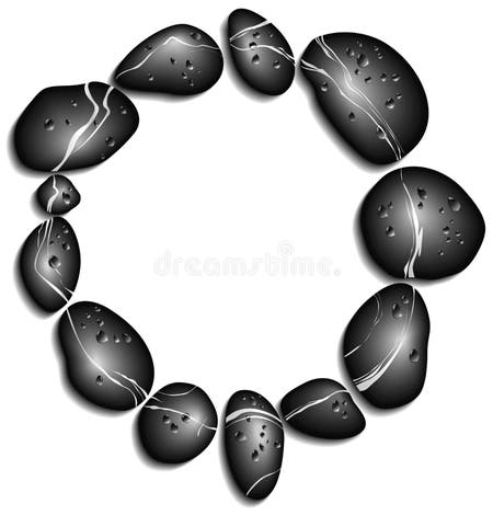 Pebble Circle Stock Illustrations – 4,485 Pebble Circle Stock ...