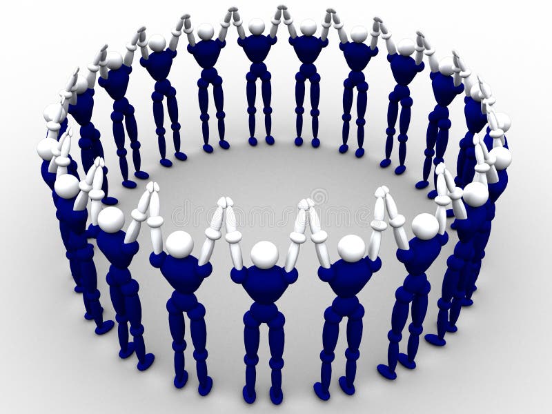 Circle of people stock photo. Image of business, group - 1788534