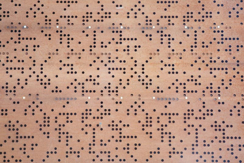 Perforated Metal Panel Texture R03231 Perforated Metal Sheet: 3.2mm