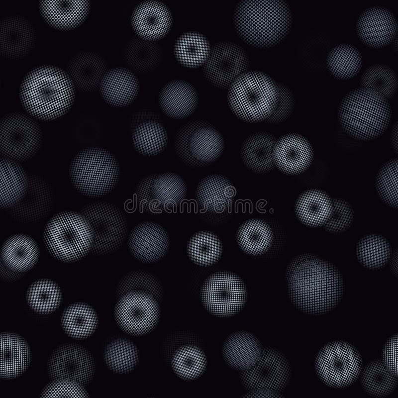Circle Perforation 3d Seamless Pattern Stock Vector - Illustration of ...