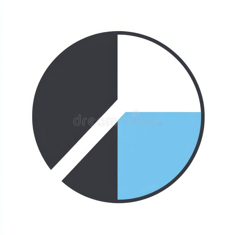Circle Pie Chart. Infographics Element. Vector Illustration Stock ...