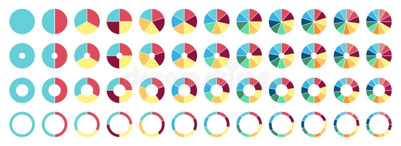 Circle 12 Sections Stock Illustrations – 52 Circle 12 Sections Stock ...