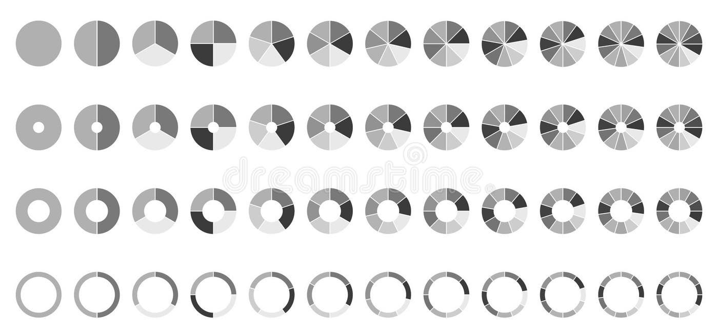 Circle Sections 10 Stock Illustrations – 156 Circle Sections 10 Stock ...