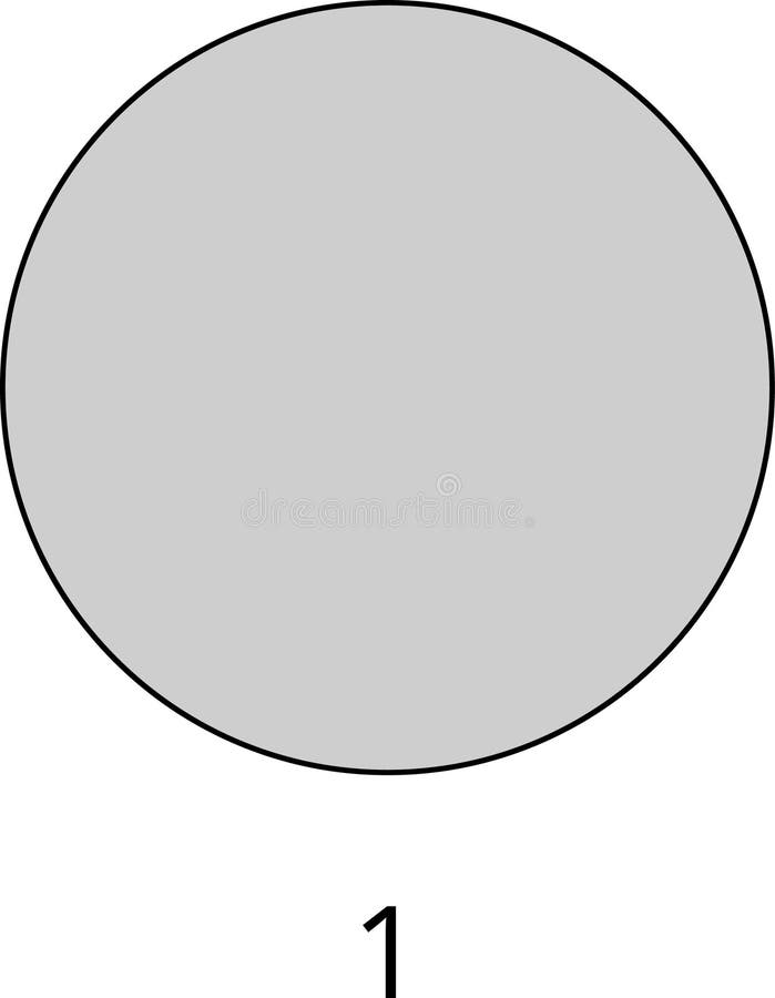 Circle Pie with Pieces. Segment Slice Set. Circles Divided in Segments ...