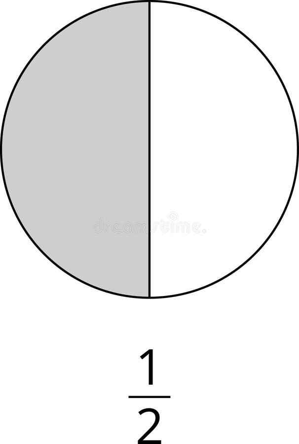 Circle Pie with Pieces. Segment Slice Set. Circles Divided in Segments ...