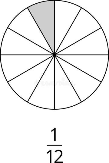 Circle Pie with Pieces. Segment Slice Set. Circles Divided in Segments ...