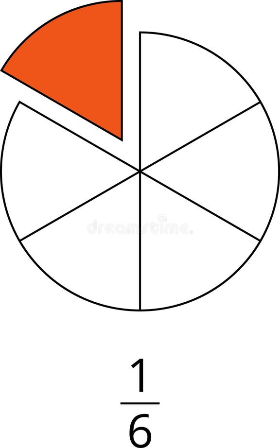 Circle Pie with Pieces. Segment Slice Set. Circles Divided in Segments ...