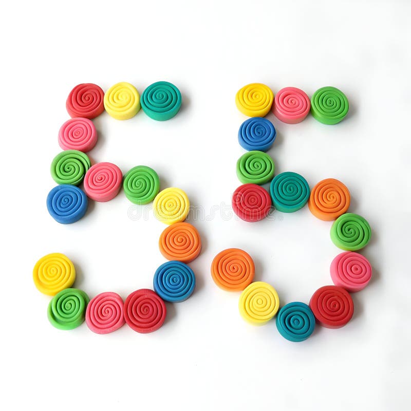 Circle Plasticine stock illustration. Illustration of crafting - 356602826