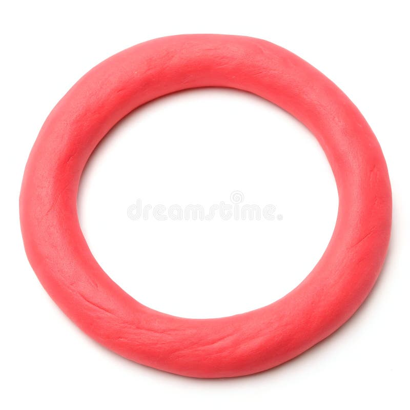 Circle Plasticine stock illustration. Illustration of educational ...