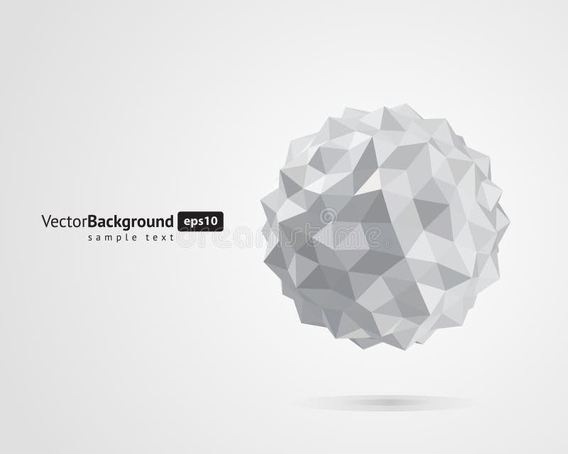 Circle Polygonal Sphere Geometric Figure Refraction Structure Realistic ...