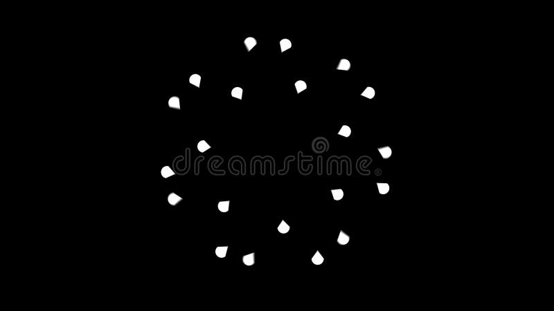 Circle Pop Up Bursting Line Animation. 2d Fx Circle Motion Graphics ...