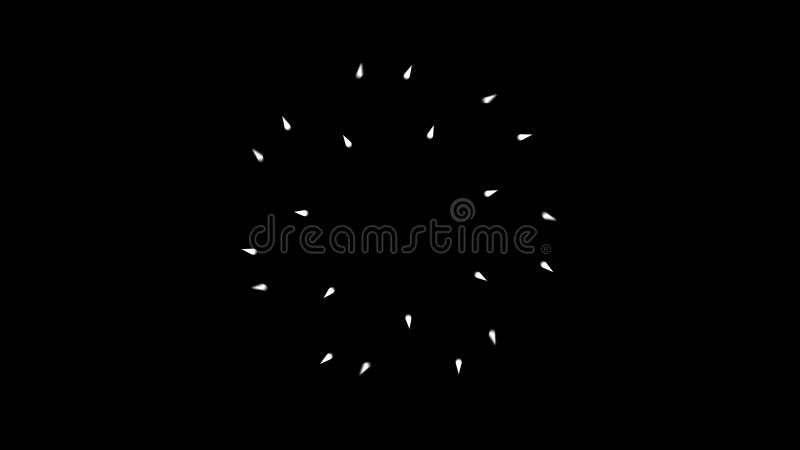 Circle Pop Up Bursting Line Animation. 2d Fx Circle Motion Graphics ...