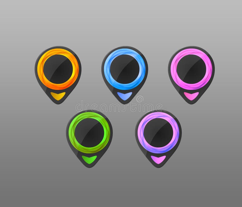 Circle Progress Pointers Stock Illustrations – 608 Circle Progress ...