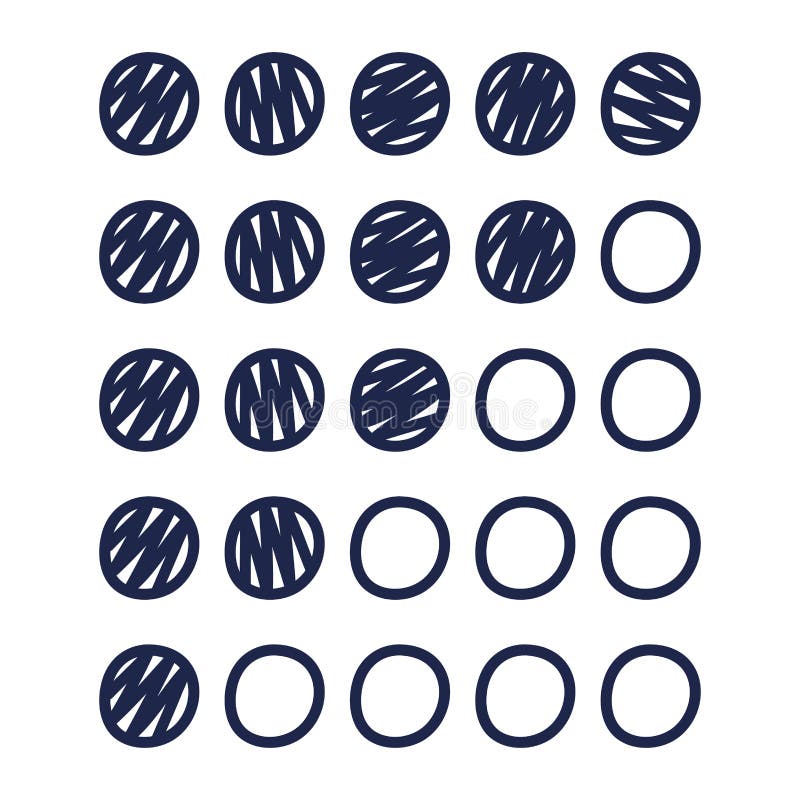 Feedback or Rating Scale with Smiles Representing Various Emotions in ...