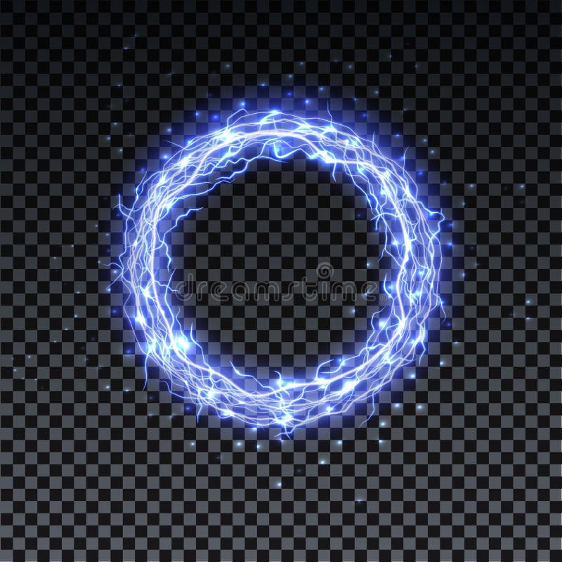 Blue Fireball Transparent