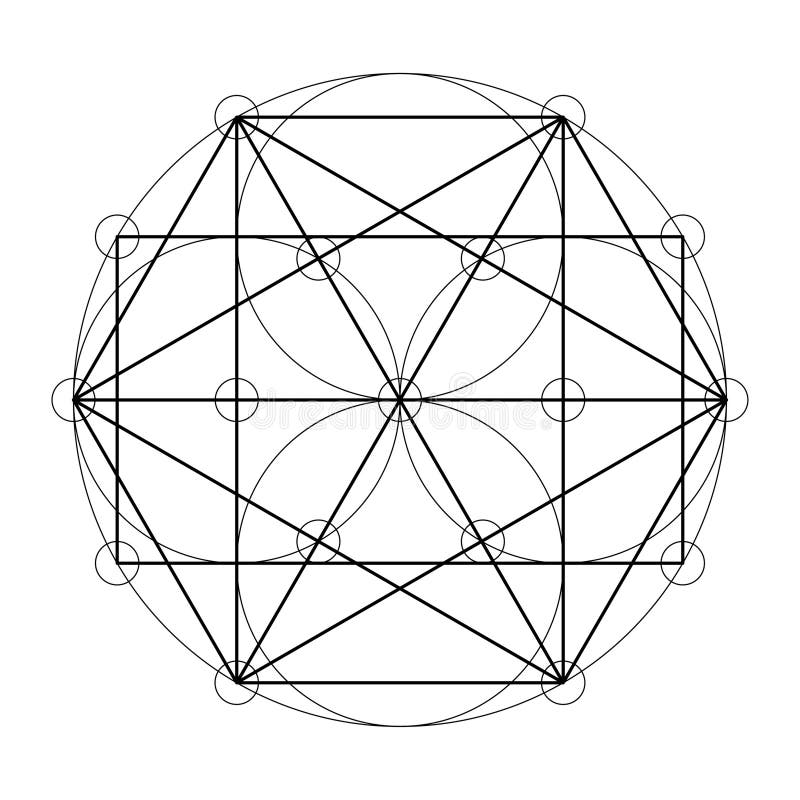 Scared Geometry Stock Illustrations – 585 Scared Geometry Stock ...