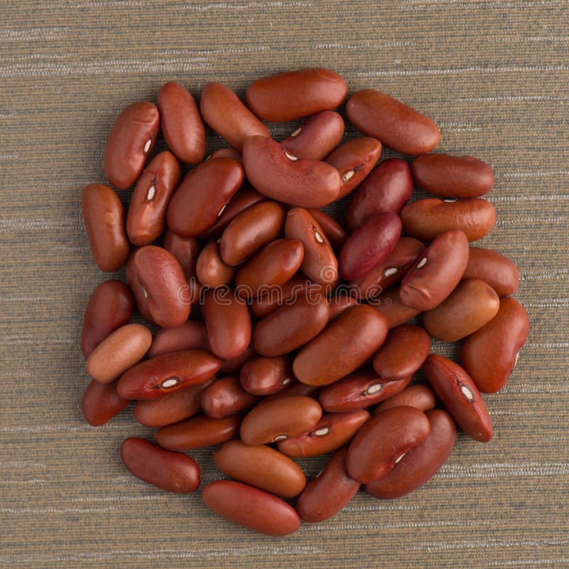 Circle of red beans stock image. Image of circle, healthy - 193896201