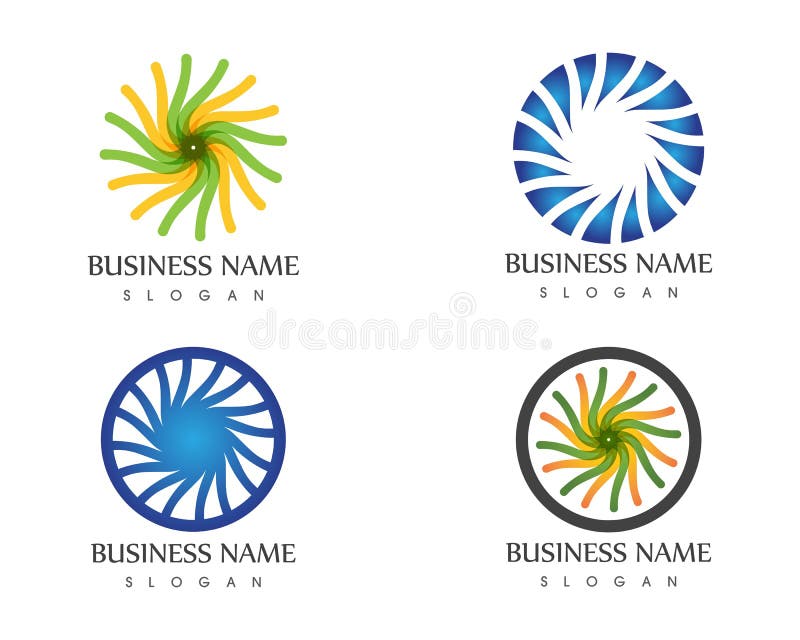 Circle Ring Icon Logo Design. Stock Vector - Illustration of orbit ...