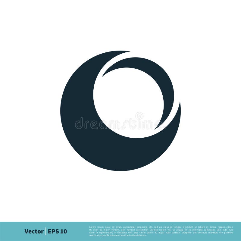 Circle Swoosh Icon Vector Logo Template Illustration Design. Vector EPS ...