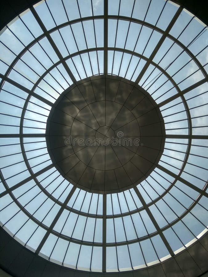 Circle Roof Top Sunlight Geometri Stock Photo - Image of sunlight ...