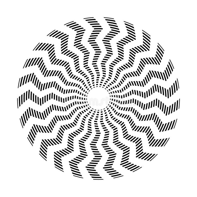 Circle Rotation Arrows Geometric Logo Vector Stock Vector ...