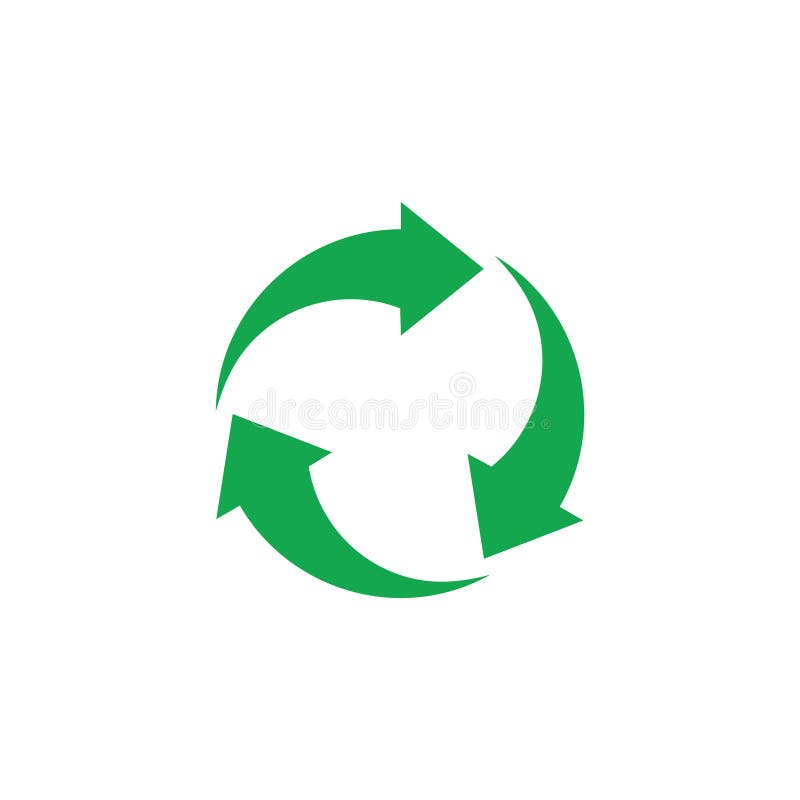 Green Rotation Arrows Logo Symbol Vector Stock Vector - Illustration of ...