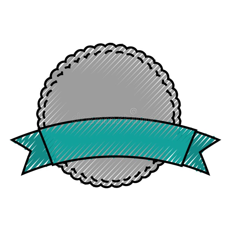 Circle seal emblem icon stock vector. Illustration of antique - 93936268